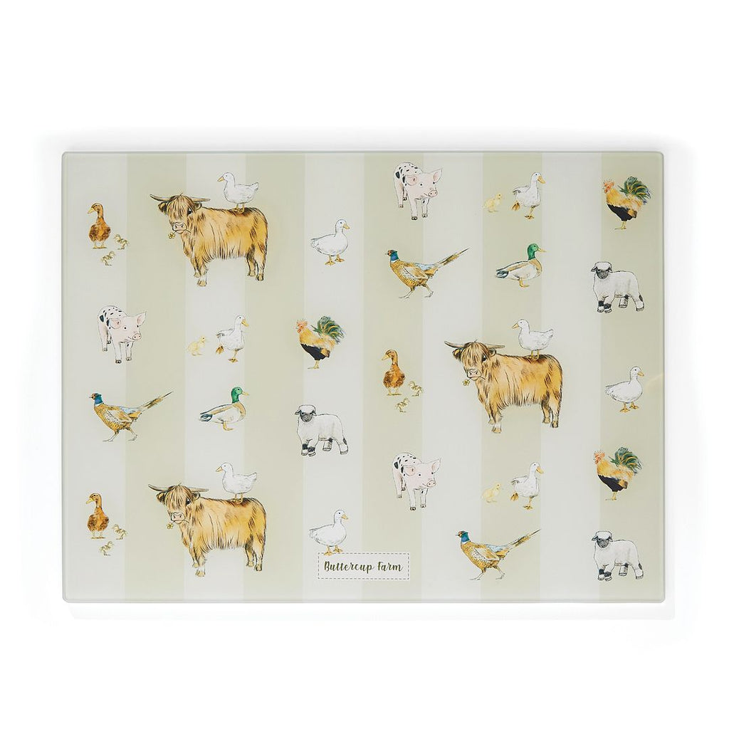 Buttercup Farm Glass Worktop Saver Medium – John A Shannon Shop